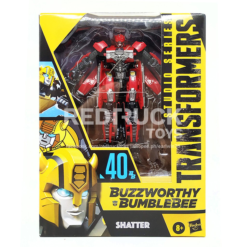 Transformers Buzzworthy Bumblebee Studio Series 40 Shatter | Shopee ...