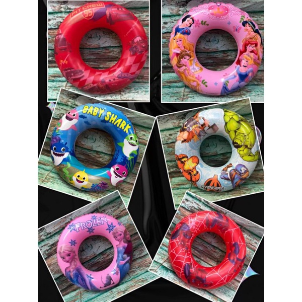 (Ft)Cartoon character ring floaters for kids | Shopee Philippines