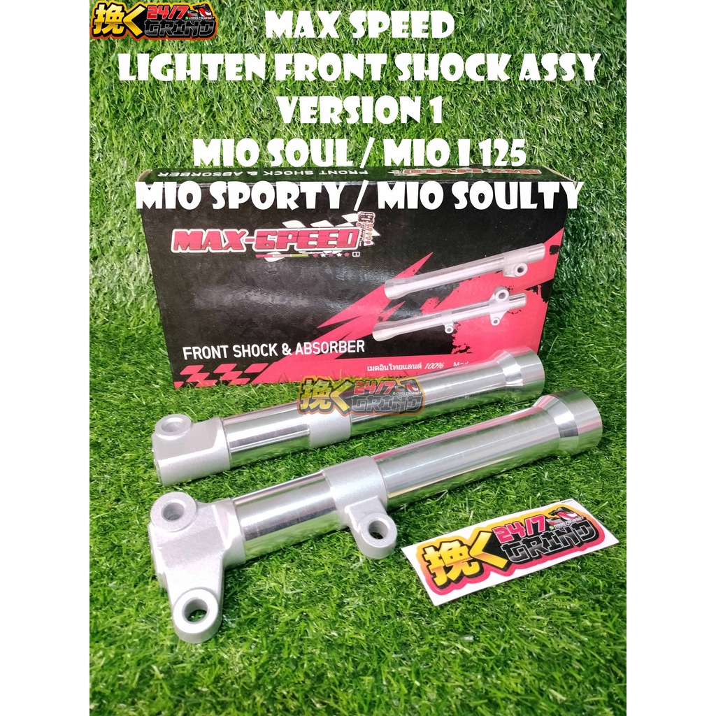 LIGHTEN FRONT SHOCK MAX SPEED VERSION 1 YAMAHA MIO SPORTY / MIO I 125 ...