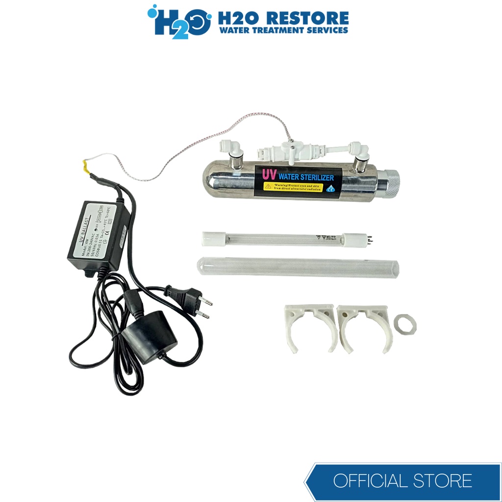 Ultra Violet Lamp Set 1 GPM / 6 Watts With Automatic Flow Control ...