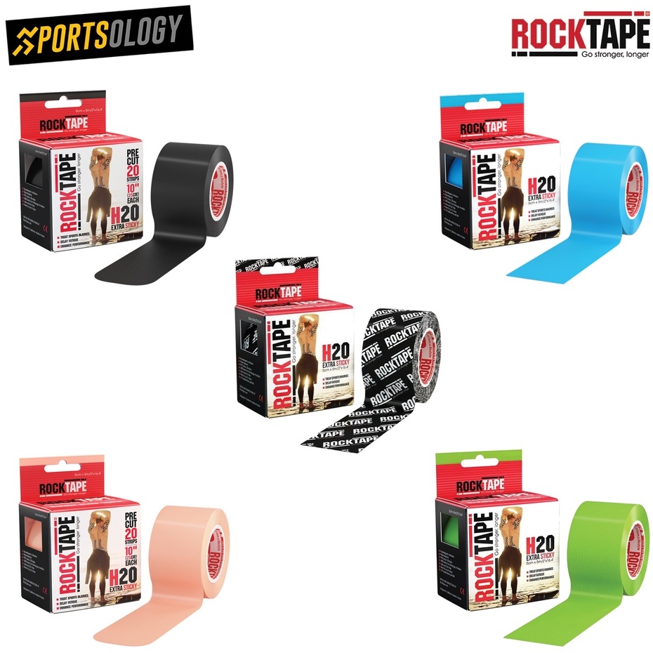 RockTape H2O 2-Inch Highly Water-Resistant Kinesiology Tape | Shopee ...