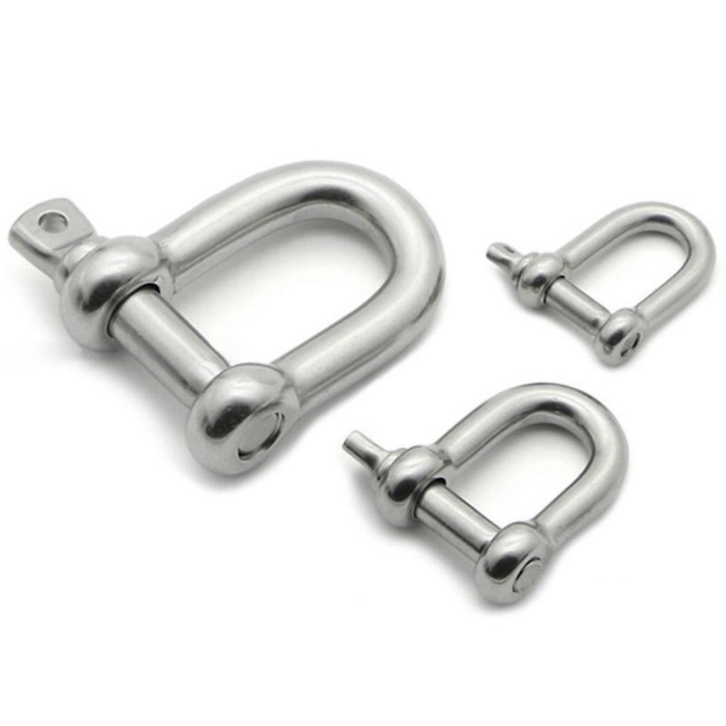 Steel D-SHACKLE m8/m12/m16/m20 | Shopee Philippines