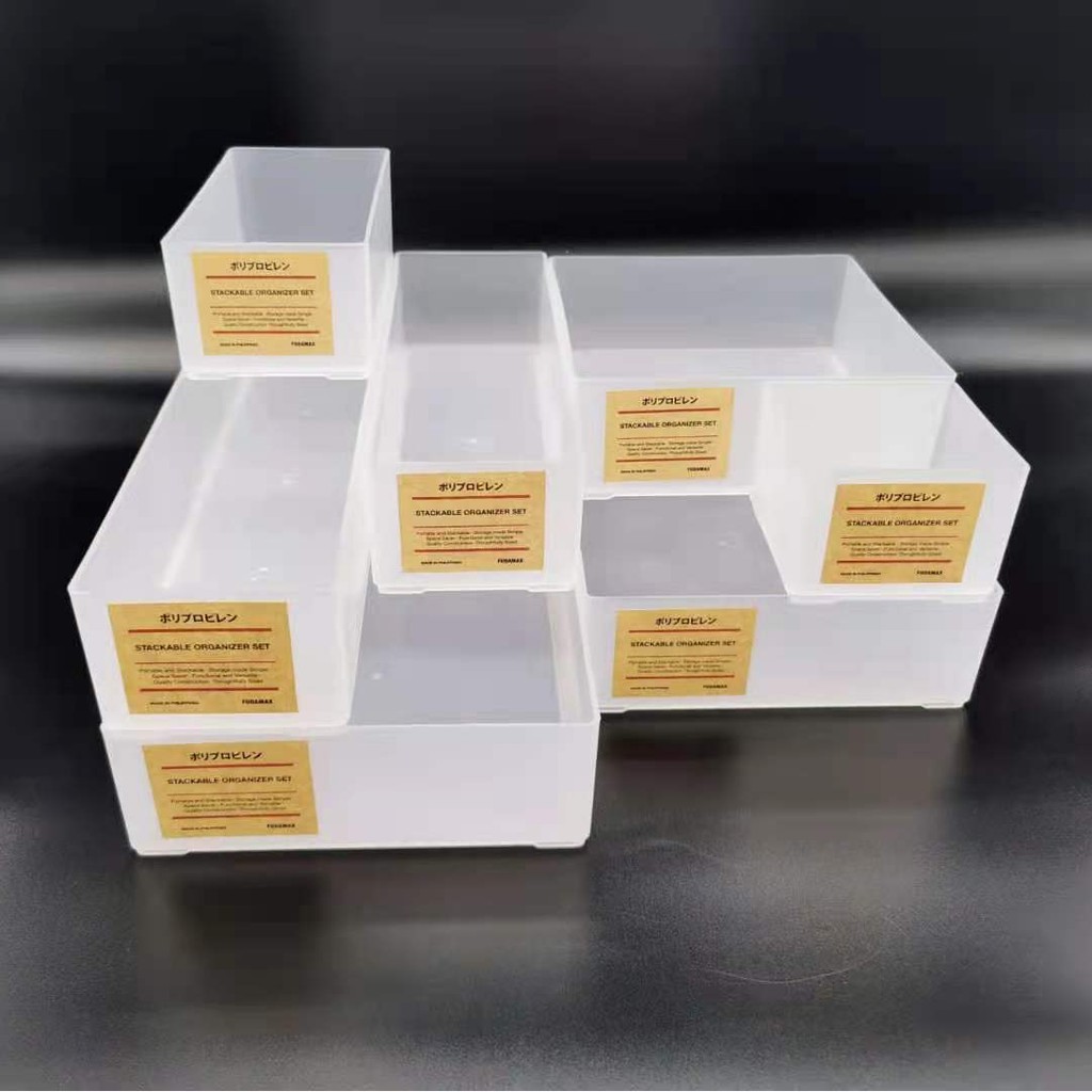 ToteMate Muji Inspired Stackable Organizer Blocks for Office Use ...