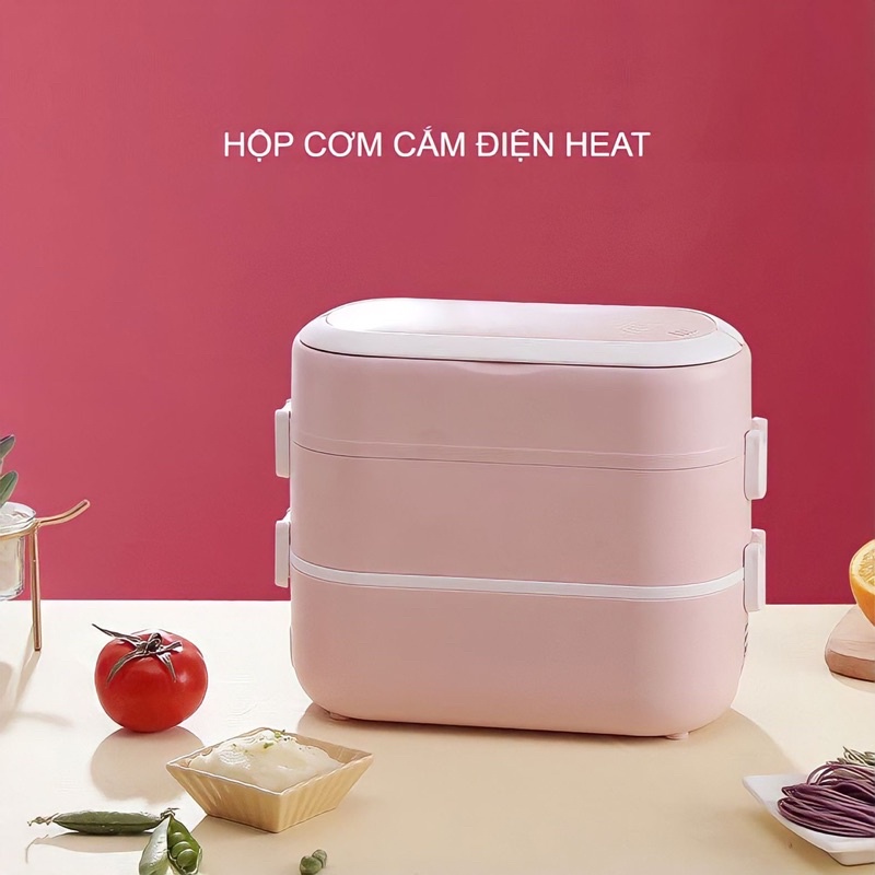Heated And Cooked Rice Box With 2 Trays And 4 Trays | Shopee Philippines