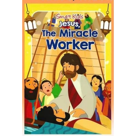 BIBLE JUMBO BOOK, LARGE PRINT -JESUS THE MIRACLE WORKER | Shopee ...