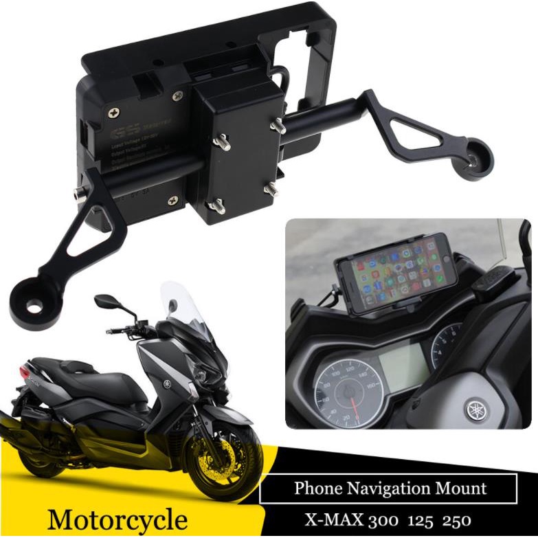 Motorcycle Front Phone Stand Holder Smartphone Phone GPS Navigaton ...