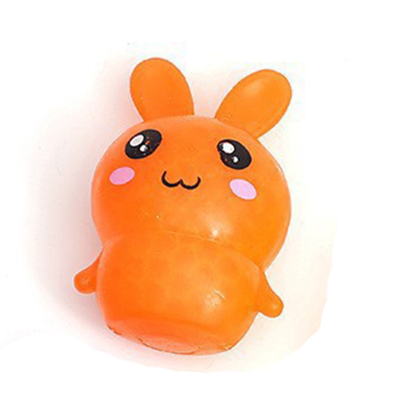 Bunny Stress Ball Squeeze Pinch Vent Ball Decompression Color Bead ...