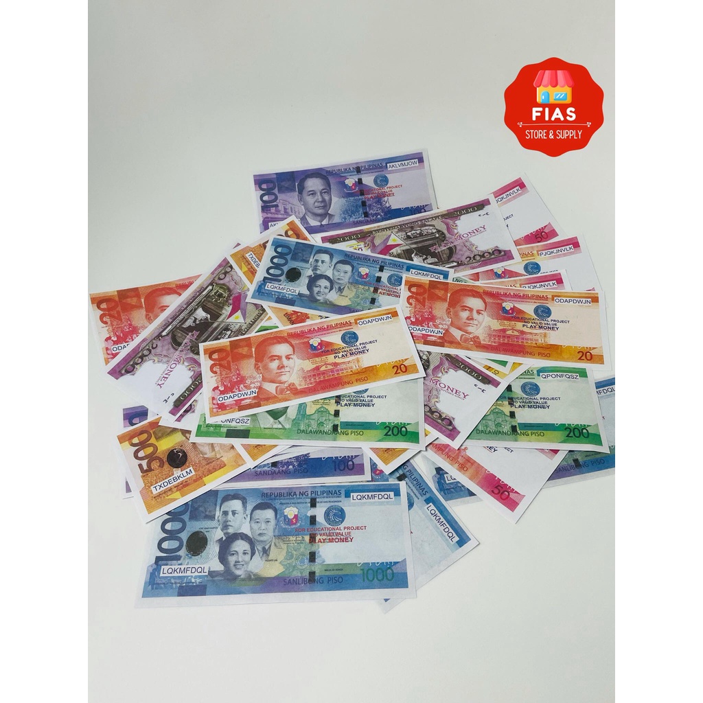 10 bundles Play Money Set | Shopee Philippines