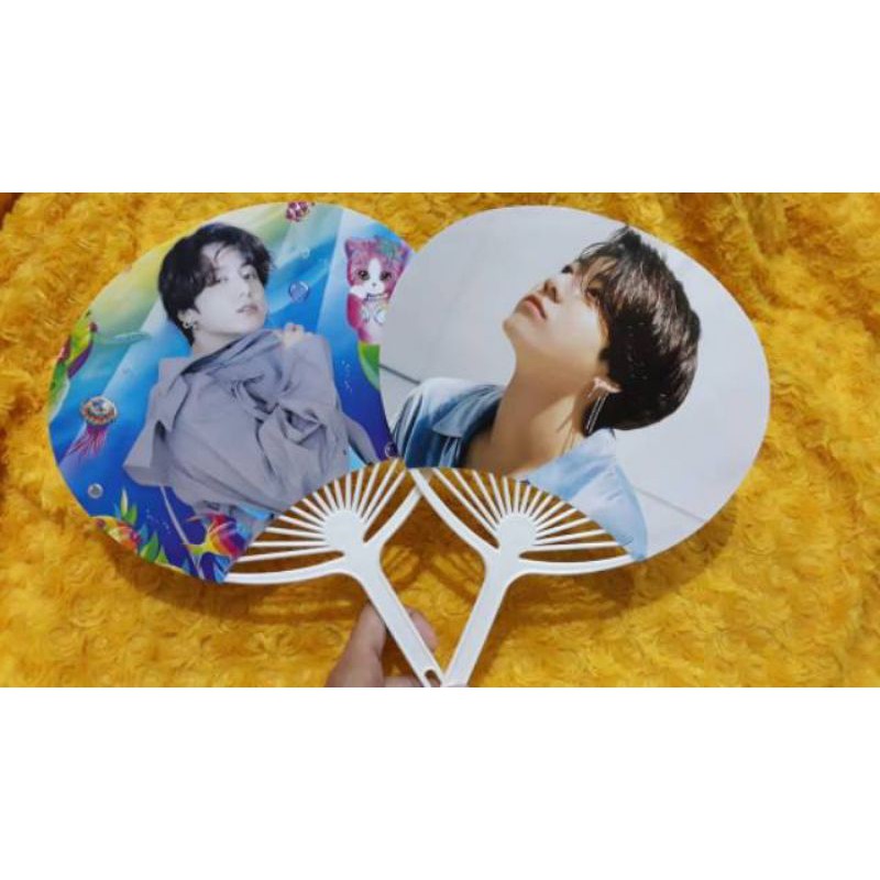Uchiwa Bts Jungkook Kpop Hand Held Fan Fan | Shopee Philippines