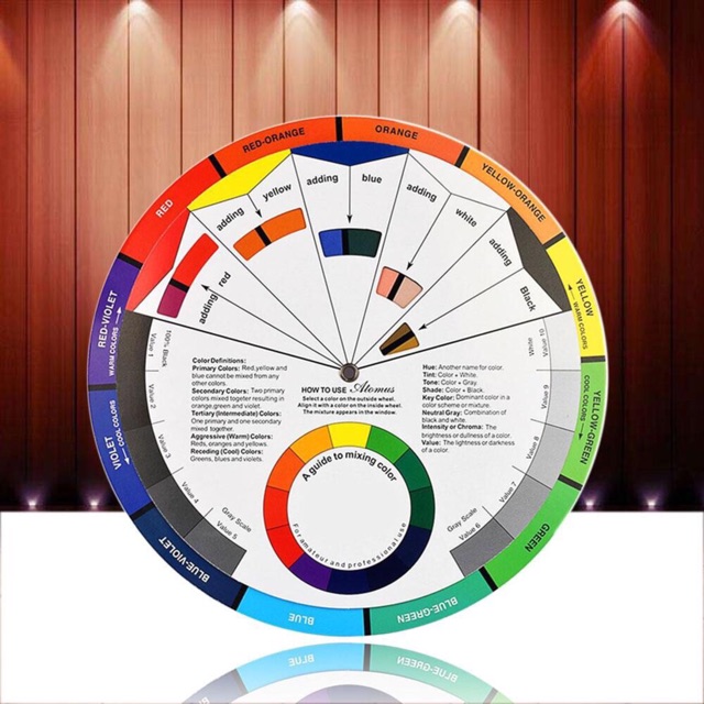 color Mixing Formula Chart Circuit guide Wheel Hennapentone pantone ...