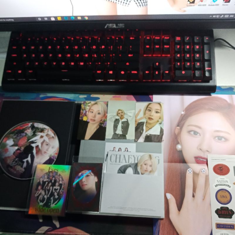 Twice Eyes Wide Open Album Chaeyoung Set | Shopee Philippines