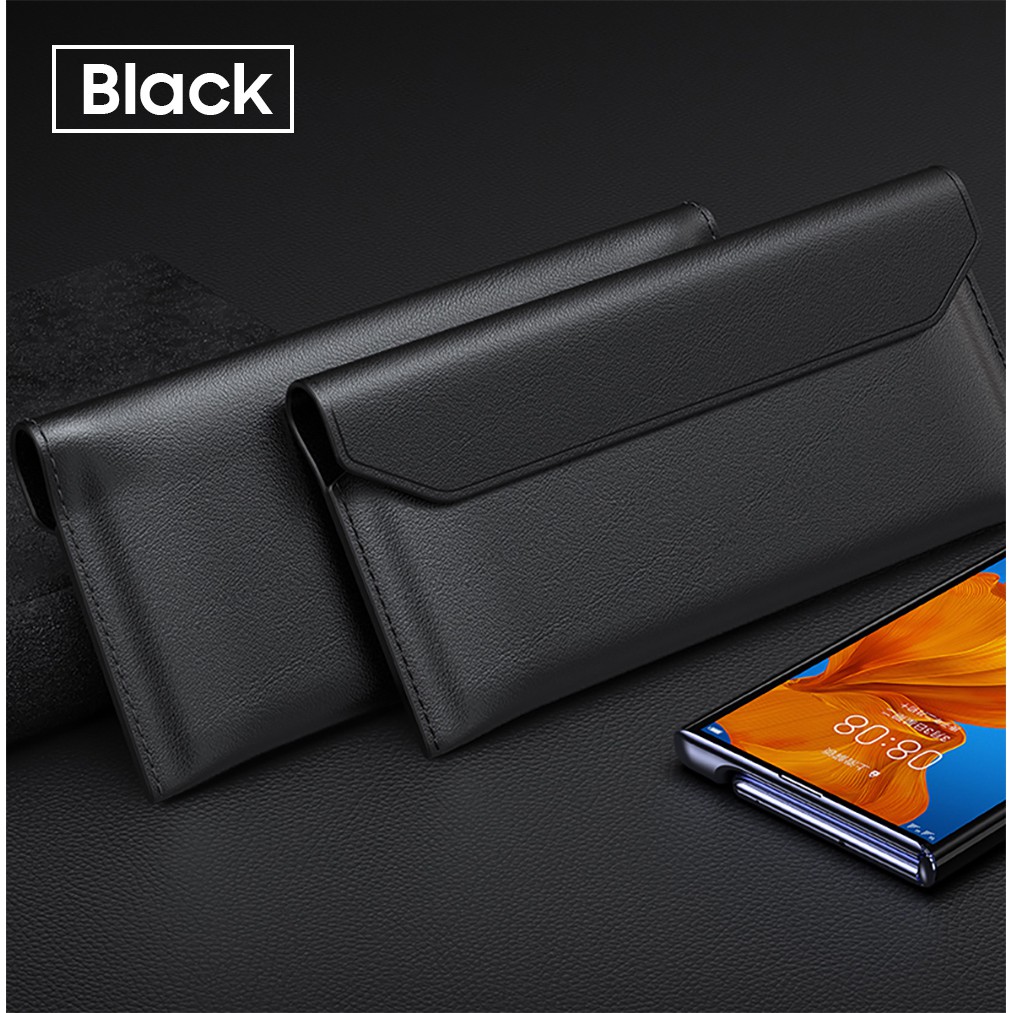 Galaxy Z Fold 4 3 Luxury Genuine Leather Case Pouch For Samsung Galaxy ...