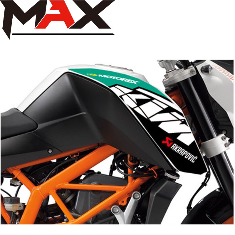 KTM old DUKE Duke 200 390 modified car stickers flower film waterproof ...