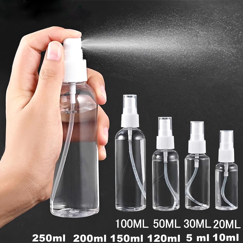 Ohaya Spray Bottle 10ml 30ml 50ml 60ml 100ml Empty Vial Refillable Mist Pump Perfume Essential ...