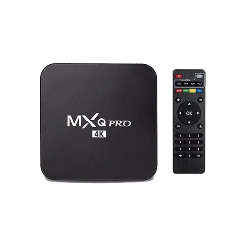 【Limited Time Sale】MXQ PRO TV Box 4K HD 8+128G 2.4Ghz WiFi Connection ...