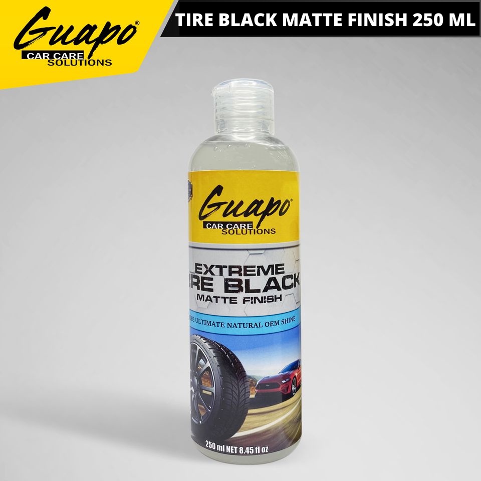 Guapo Car Care Motor Extreme Tire Black Tire Matte Shine Tire ...