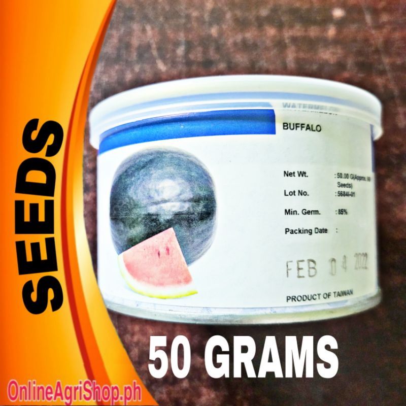 Jumbo Watermelon Buffalo Seeds 50grams (Known-You) | Shopee Philippines
