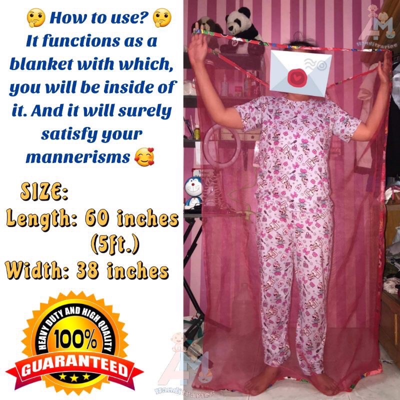 Kulambo blanket / Kulambo sa paa / For Mosquito net syndrome | Shopee ...