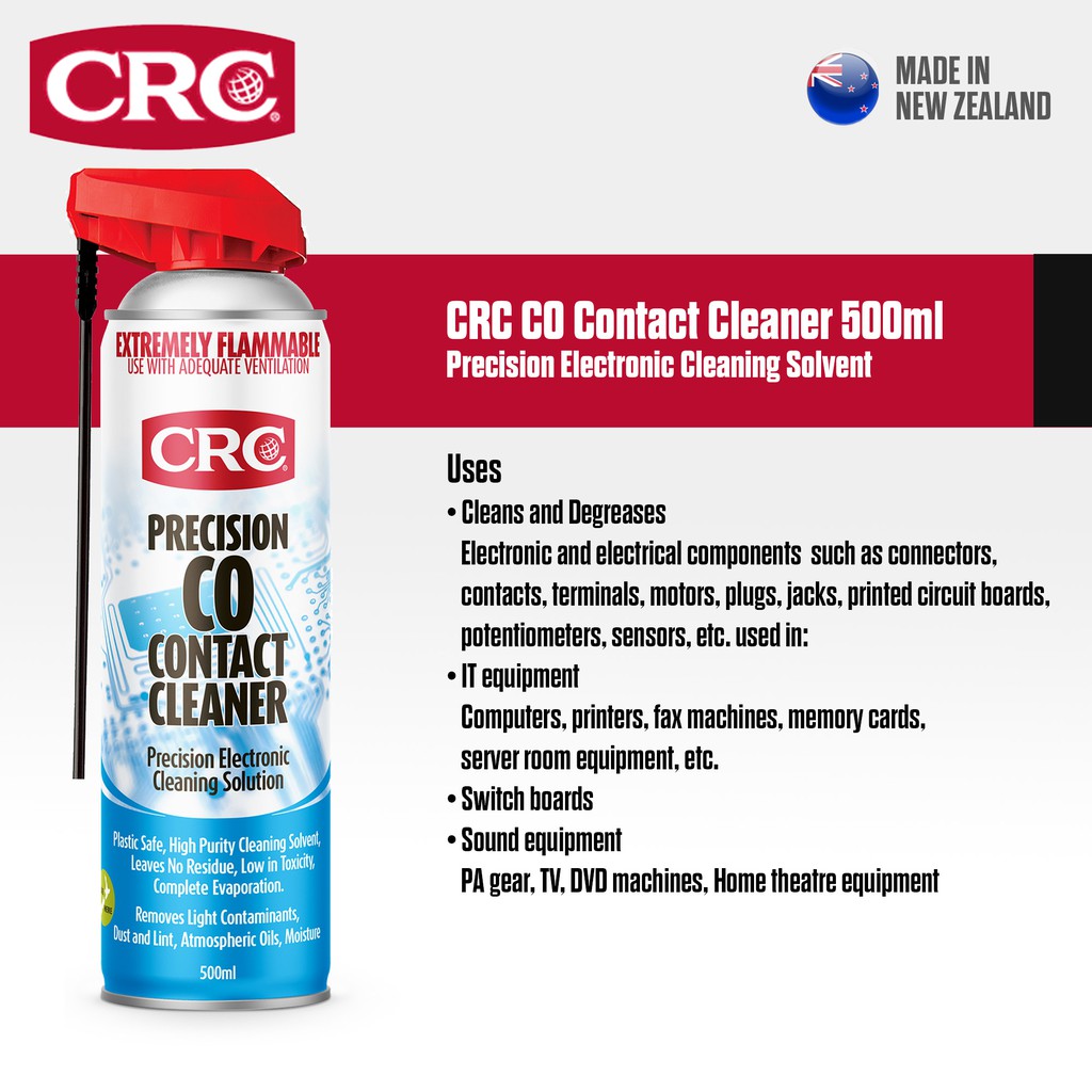 Crc Precision Co Electronic Contact Cleaner 500ml | Shopee Philippines