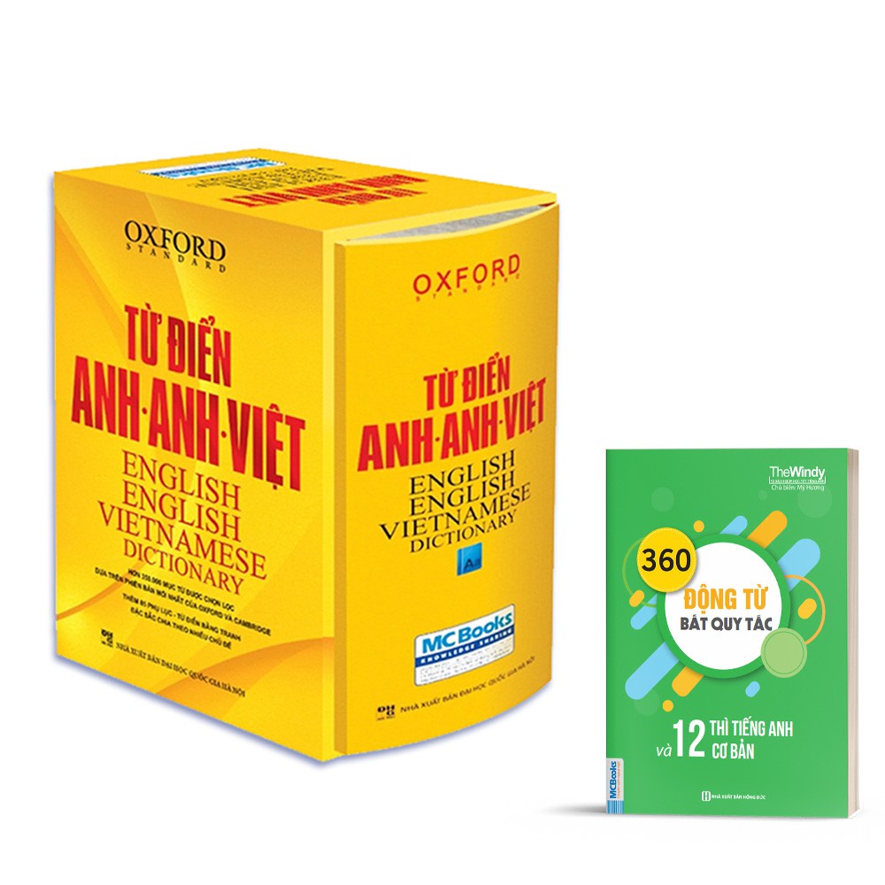 Book - COMBO of 2 books - English English Vietnamese Dictionary Yellow ...