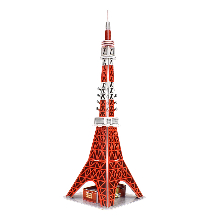 Tokyo Tower Building 3D Puzzle Model Toys for Children Places of ...
