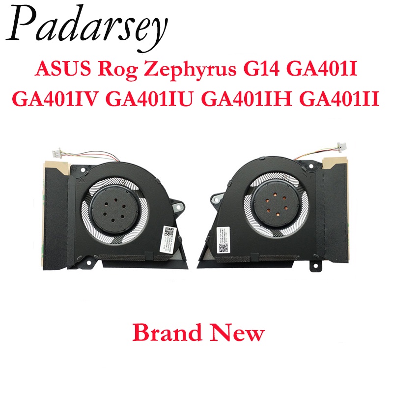CPU Cooling Fan w/GPU Cooler Set ASUS Rog Zephyrus G14 GA401I GA401IV ...