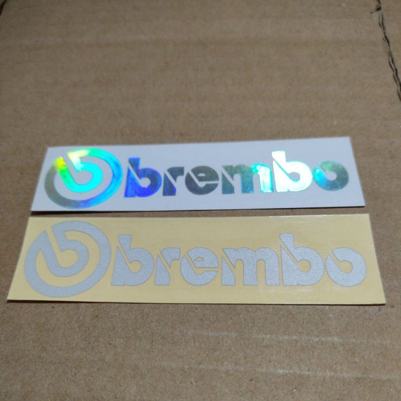 Brembo RACING LOGO CUTTING STICKER | Shopee Philippines