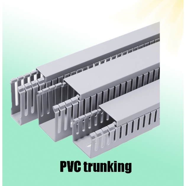PVC industrial environmental protection cable trunking | Shopee Philippines