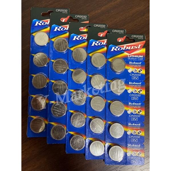 (2032) 5pcs Per Pack Digital Clock Back-Up 3V Battery | Shopee Philippines