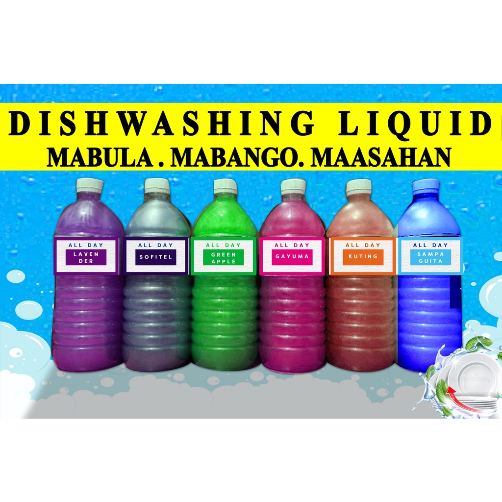 Dishwashing Liquid ( ALL DAY ) | Shopee Philippines