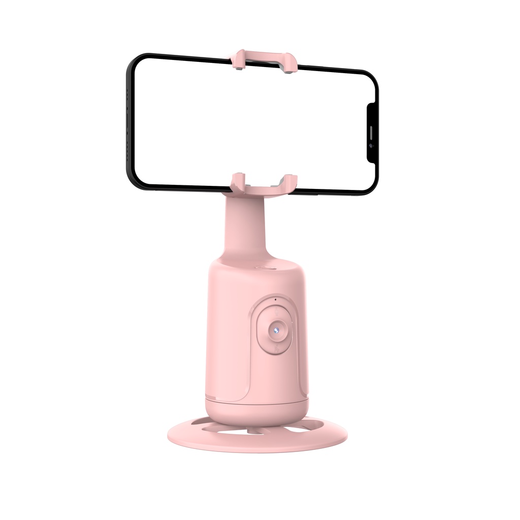 P01 Auto Face Tracking Phone selfie stick Smart 360°rotation holder AI Follow-Up video Vlog Live ...