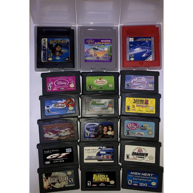 Original Nintendo Game Boy and Gameboy Advance Cartridge | Shopee ...