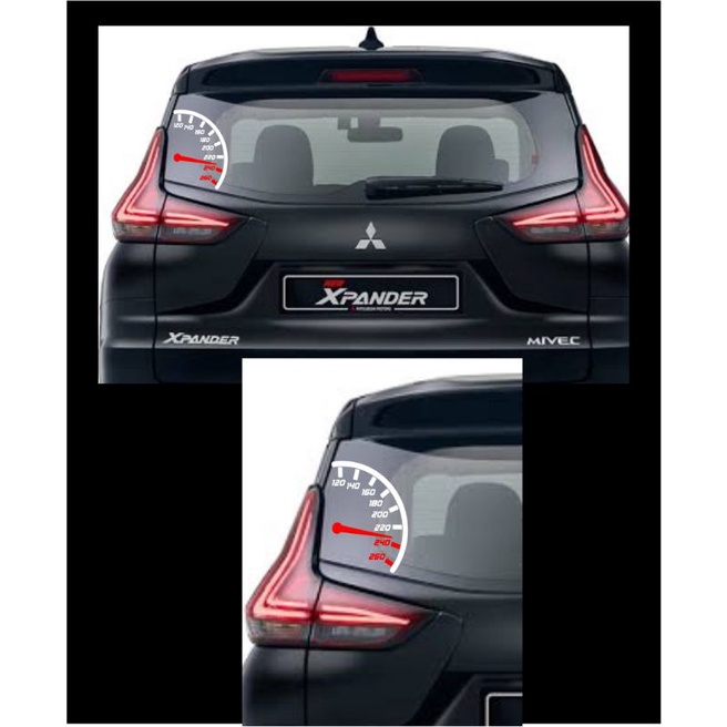 Mitsubishi Xpander Racing Speed Sticker Design | Shopee Philippines