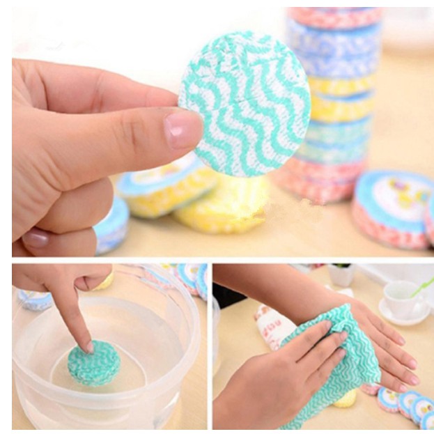 SJW 1PCS Disposable Compression Towel Hotel Travel Portable Cleaning ...