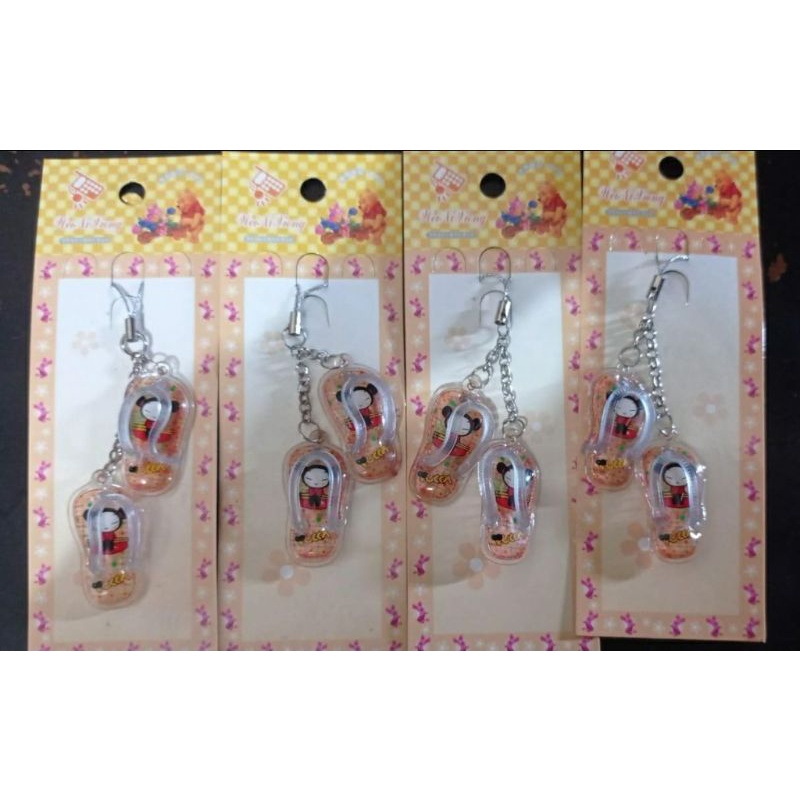 GANTUNGAN Pucca SANDAL IMPORT HP Hanger | Shopee Philippines