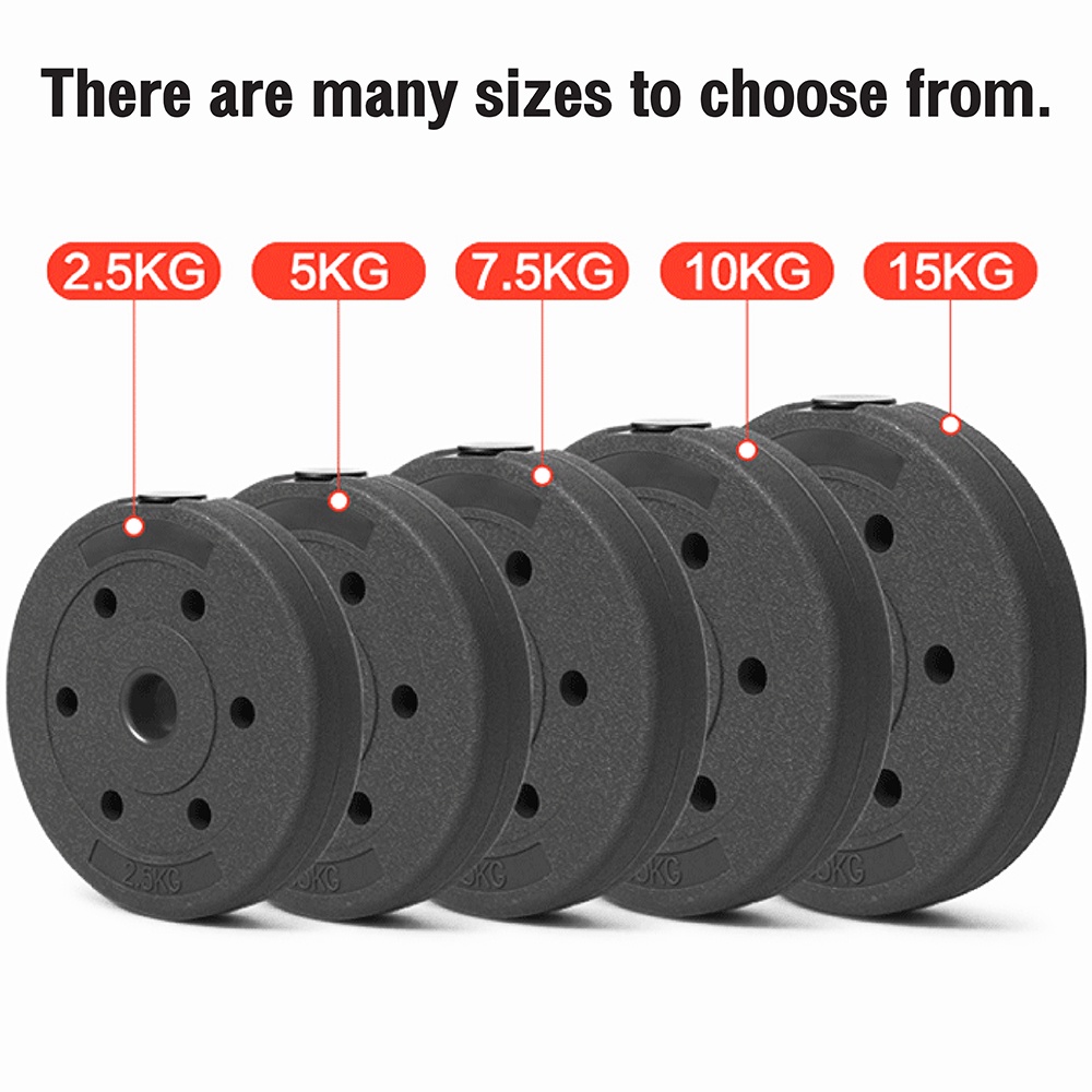 B&G Weight Plate Dumbbell Plate for Dumbbell Barbell Home Fitness ...