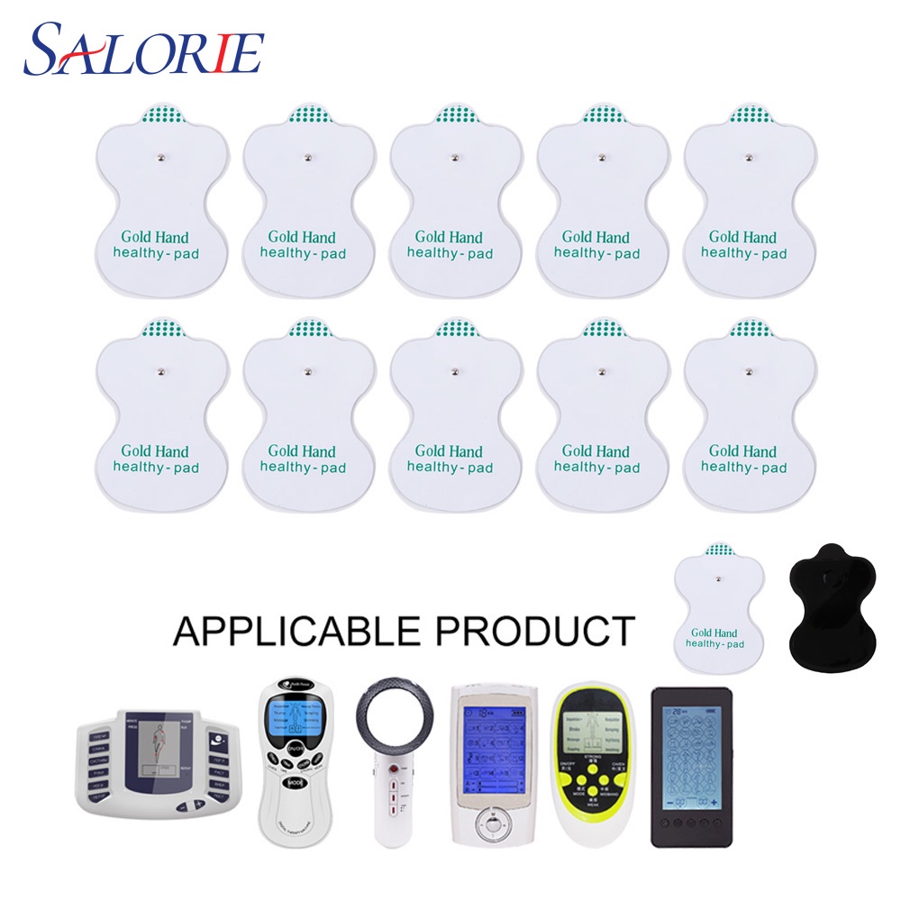Salorie TENS Unit Replacement Sticky Gel Electrodes Pads Acupuncture ...