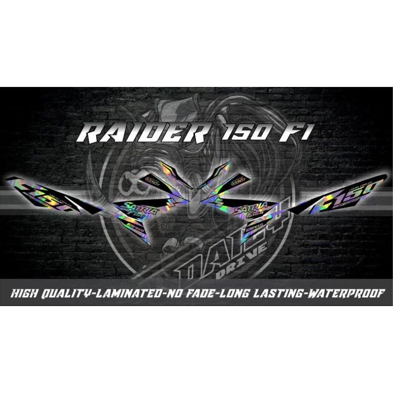 Suzuki Raider 150 Fi Decal Sticker New Design | Shopee Philippines