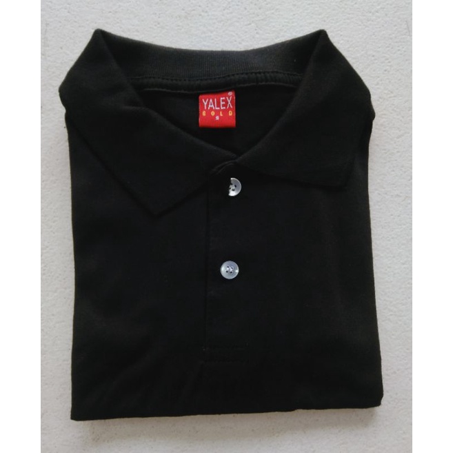 YALEX..Plain Polo Shirt..men&women(menscut) size chart posted | Shopee ...