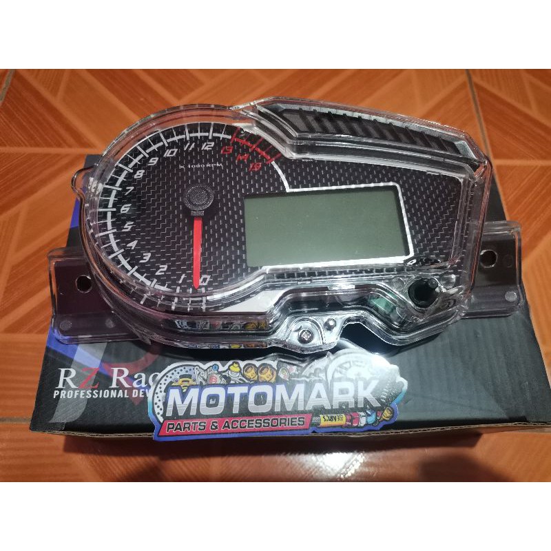 Rz Racing Digital Speedometer Gauge Panel For Sniper150 v1 Plug n Play ...
