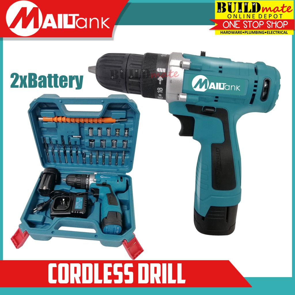 MAILTANK Cordless Drill 18V SH189 | Shopee Philippines
