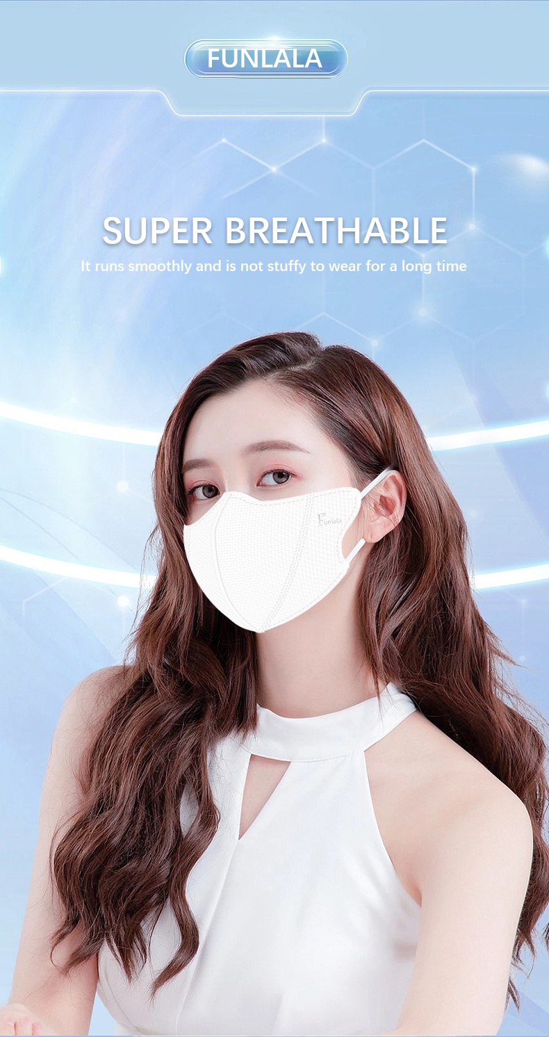 Lam Pure 3D Pro Mask 10pcs/Pack Face-lifting Butterfly Mask 3D Protect ...