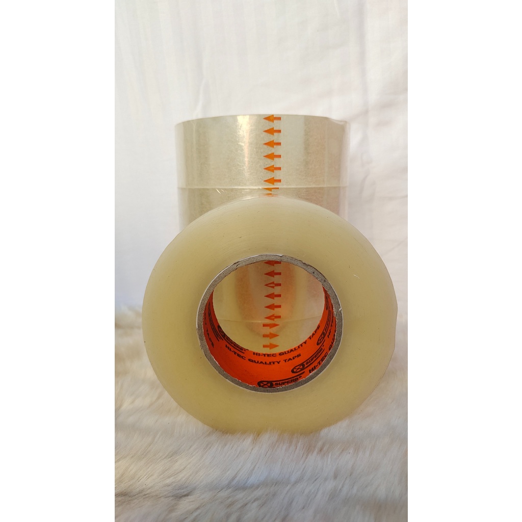 SUPERB BRAND PACKAGING TAPE (CLEAR/TAN) 50M-100M-200M-300M | Shopee ...