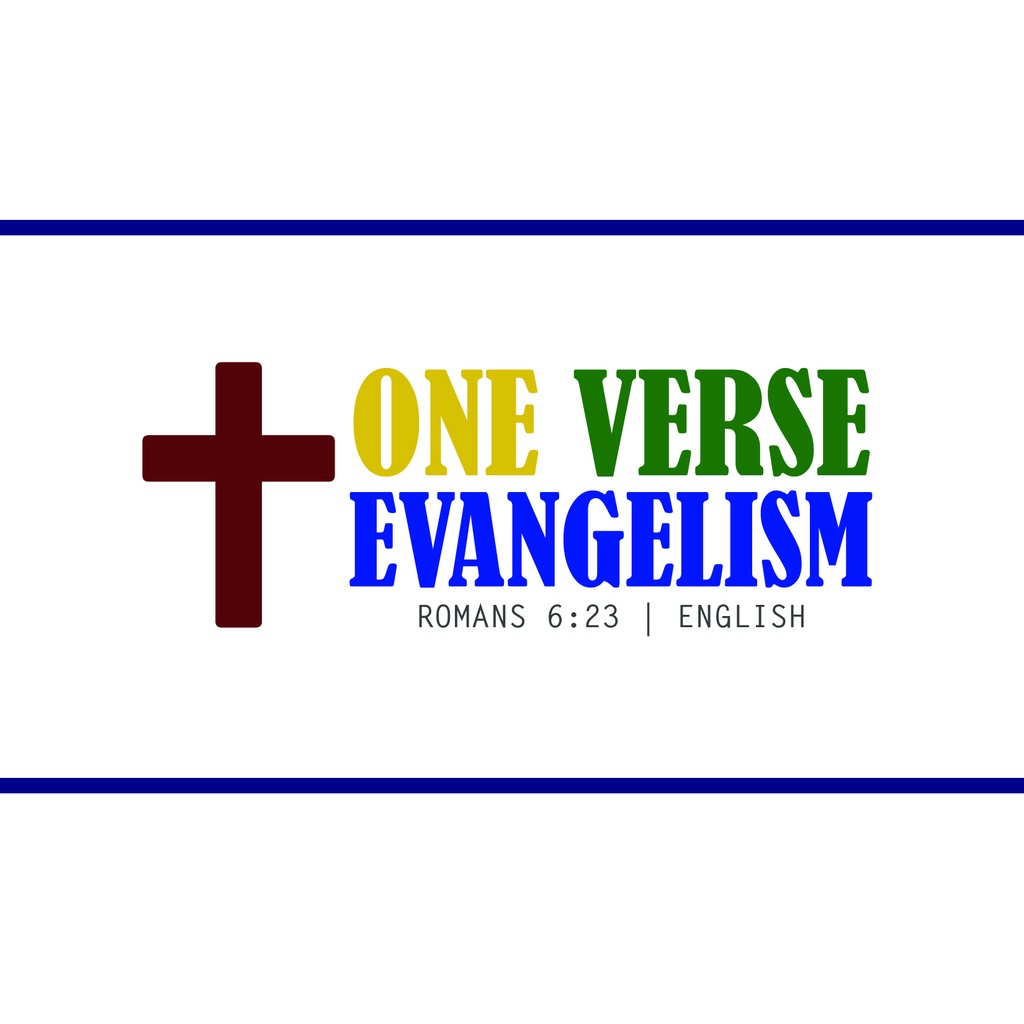 ENGLISH ONE VERSE EVANGELISM | Tagalog, Cebuano Versions Romans 6:23 ...