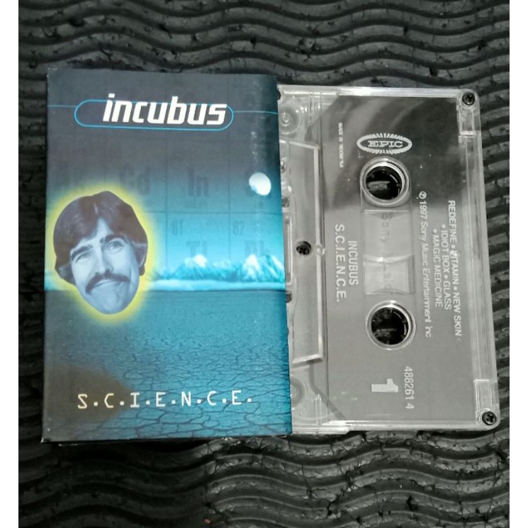 Incubus Tape Cassette - Science - metal alternative korn limp paparoach ...