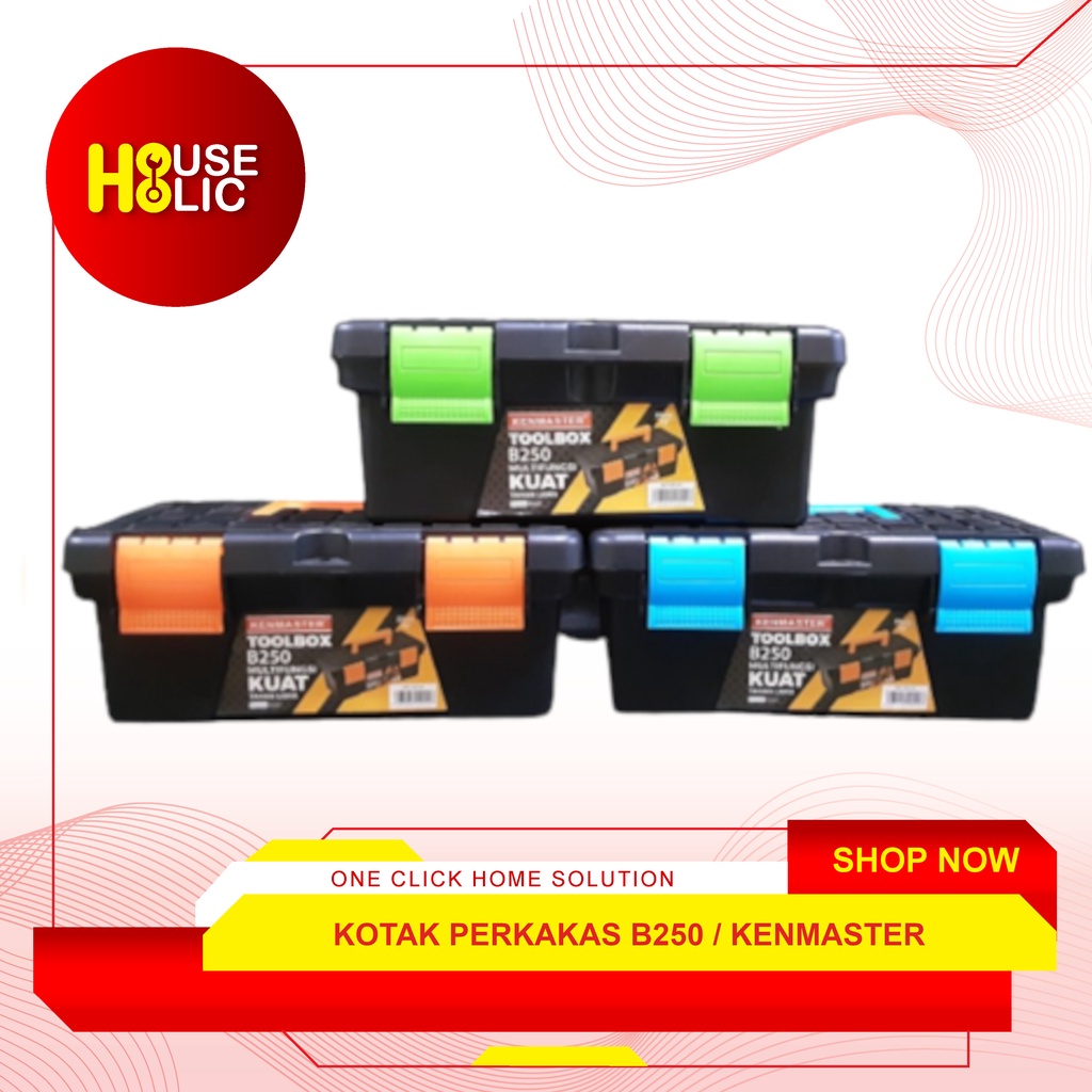Toolbox B250 / Tool box Kit / Kenmaster Mini B 250 Tool box | Shopee ...