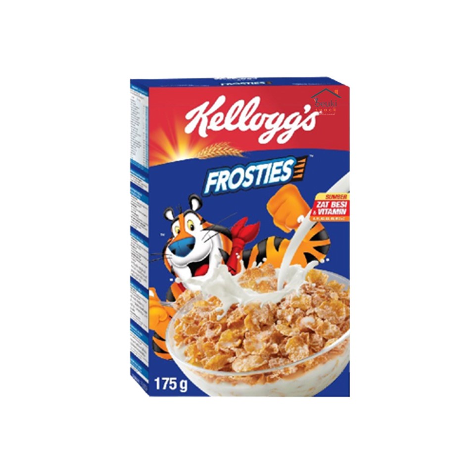 Kellogg's Frosties Sugar-Coated Corn Breakfast Cereal 175g | Shopee Philippines