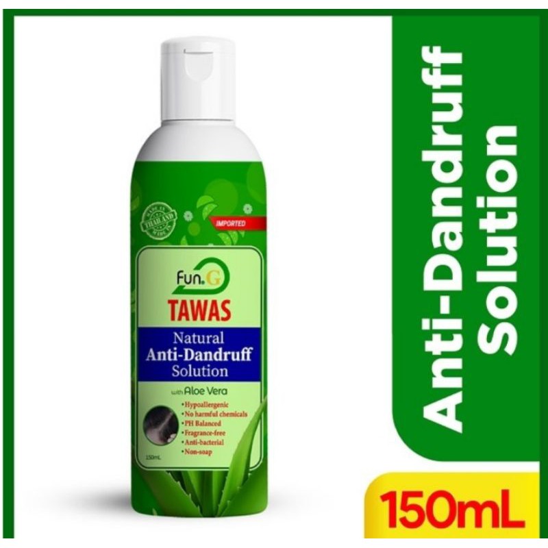 Fun G Tawas Natural Anti-Dandruff Solution | Shopee Philippines