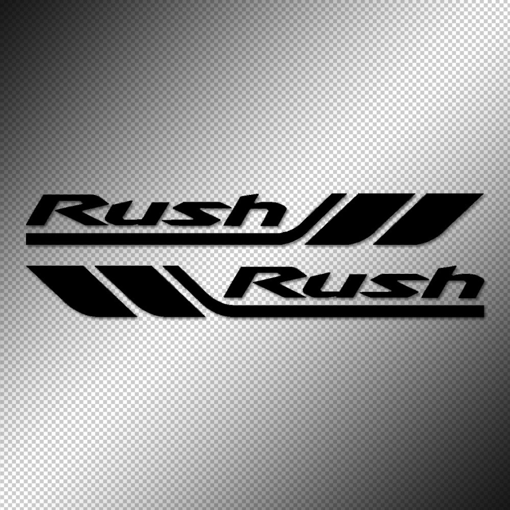 Stickers | 2x Toyota Rush | Logo | Decals | Stripes | Vinyl Weather ...