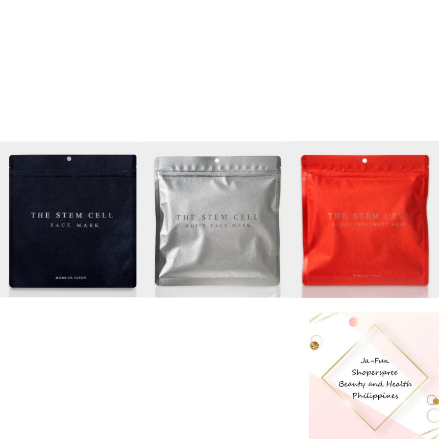 STEM CELL FACIAL MASK THE STEM CELL FACIAL MASK MADE IN JAPAN | Shopee Philippines